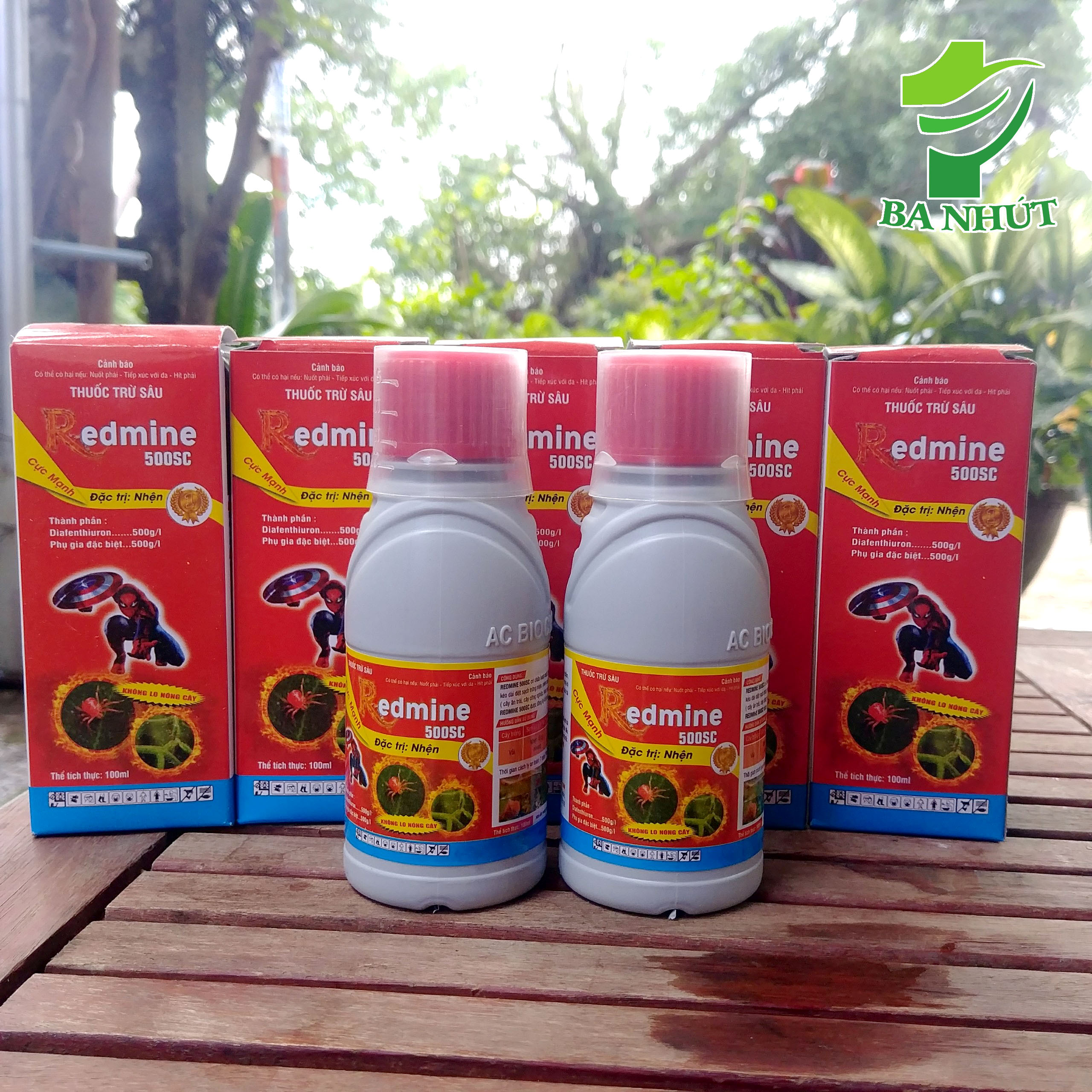 Chế Phẩm Đặc Trừ Nhện REDMINE 500SC chai 100ml – Chuyên Trừ Nhện Lông ...