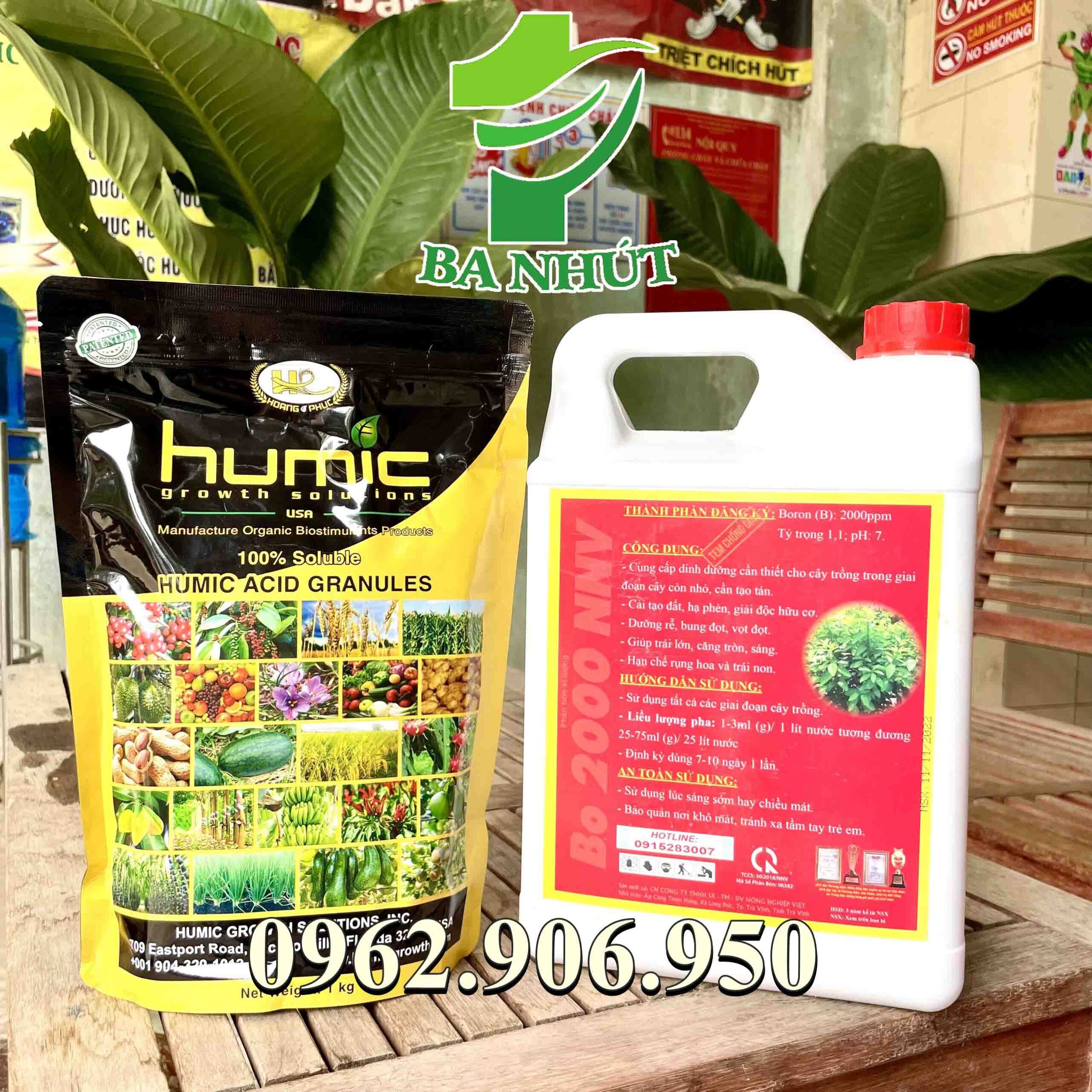 Combo HUMIC MỸ 1kg Và HUMIC RICH RONG BIỂN 5 Lít – Dưỡng Cây Khỏe, Ra ...
