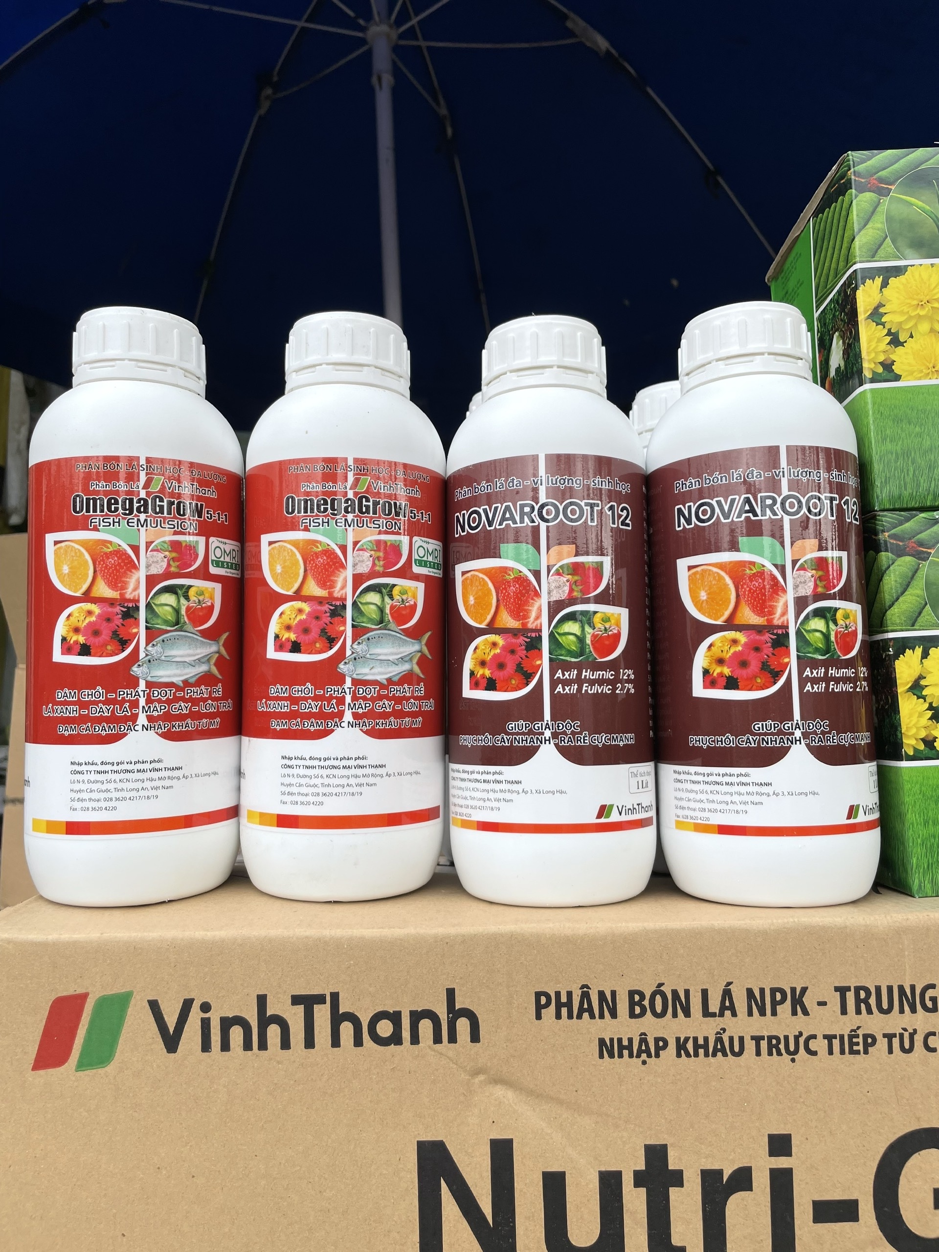 Đạm Cá Cao Cấp OMEGA GROW 5-1-1 Chai 1 Lít Hàm Lượng Amino Acid Cao ...